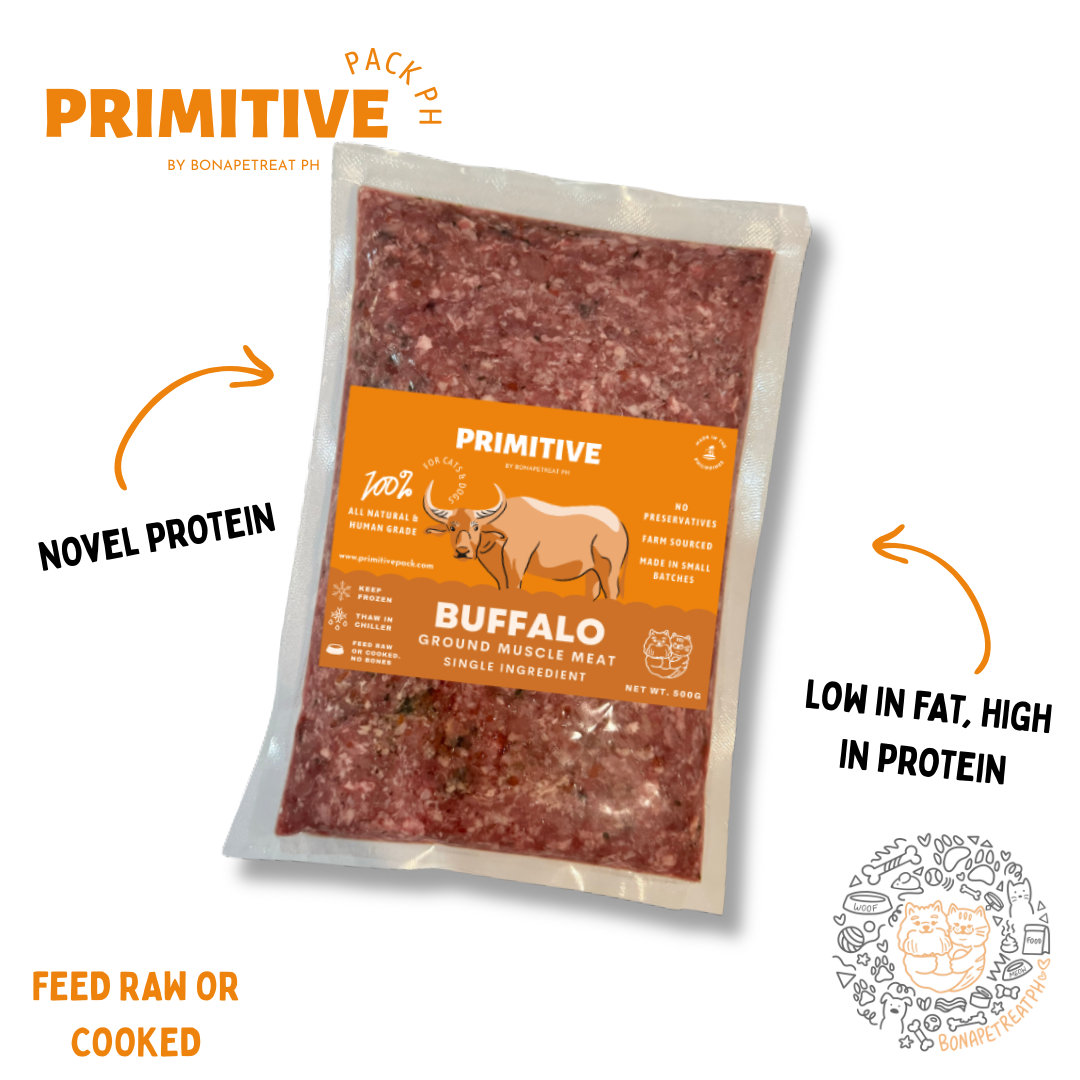 Primitivepack Raw Buffalo muscle meat – Bonapetreatph